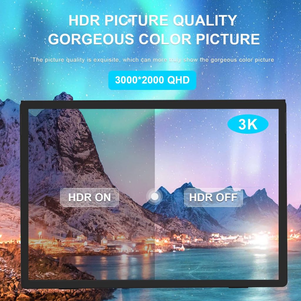 Buy Zeuslap 13.5inch 3000x2000 Ultra QHD Gaming Monitor for Nintendo ...