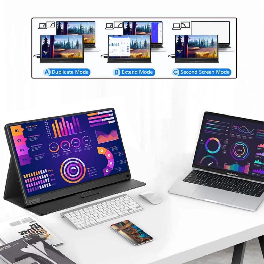 Buy Zeuslap P15A 15.6inch gaming portable monitor usb c type c hdmi ...