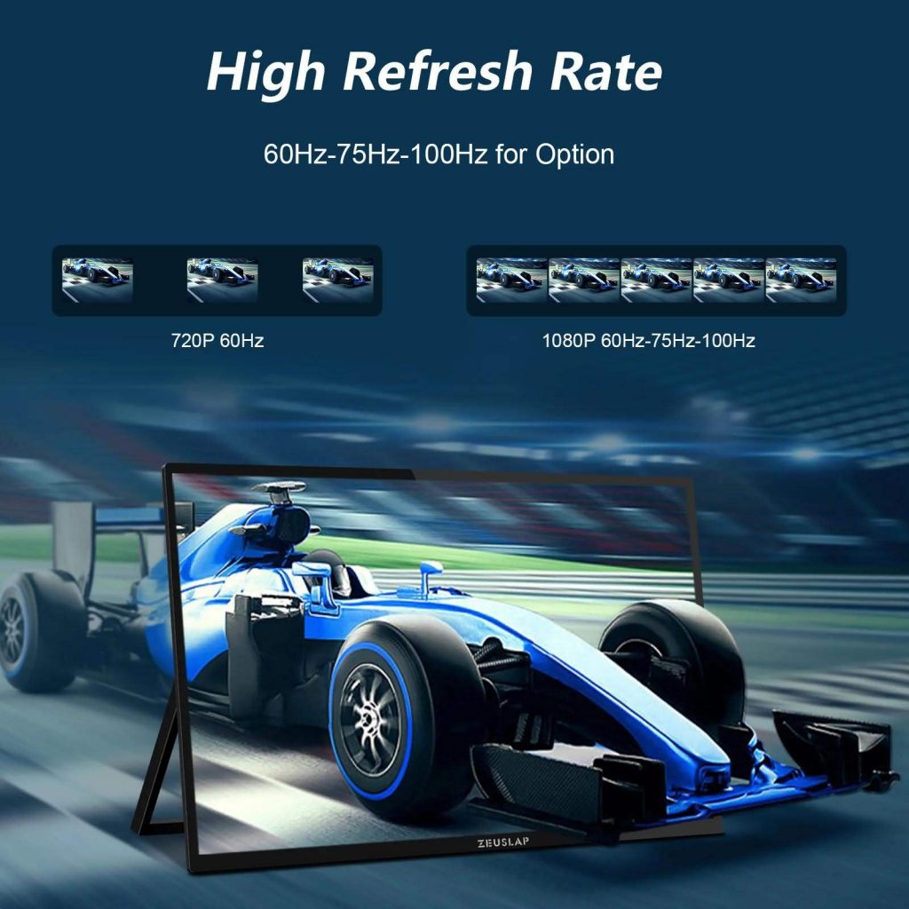 Buy ZEUSLAP Z18T Touch Screen Portable Monitor 100Hz 18.5" 100% sRGB ...
