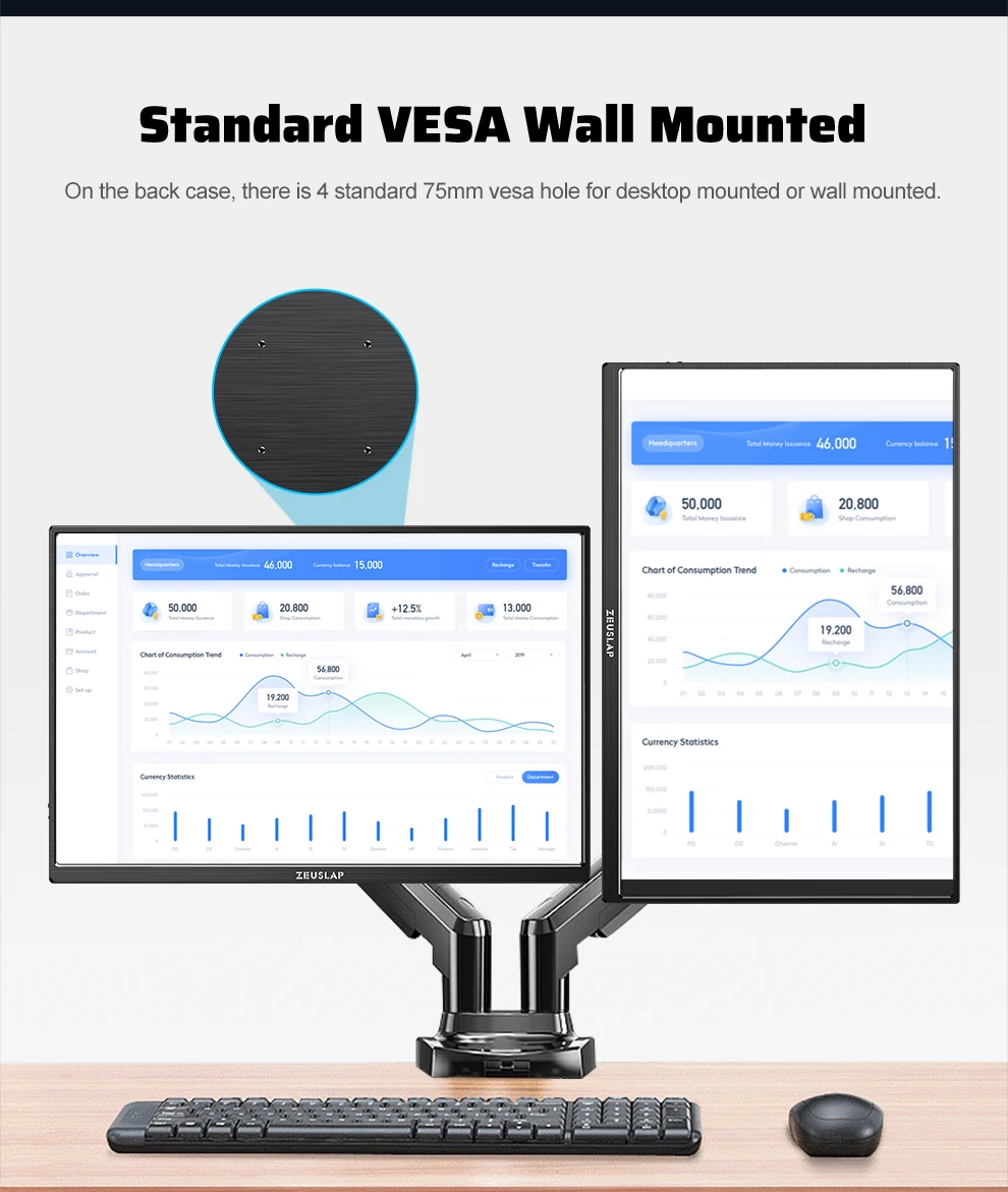 Buy ZEUSLAP P16K Monitor 2560*1600 16" 2.5K 144hz Portable Monitor 16: ...