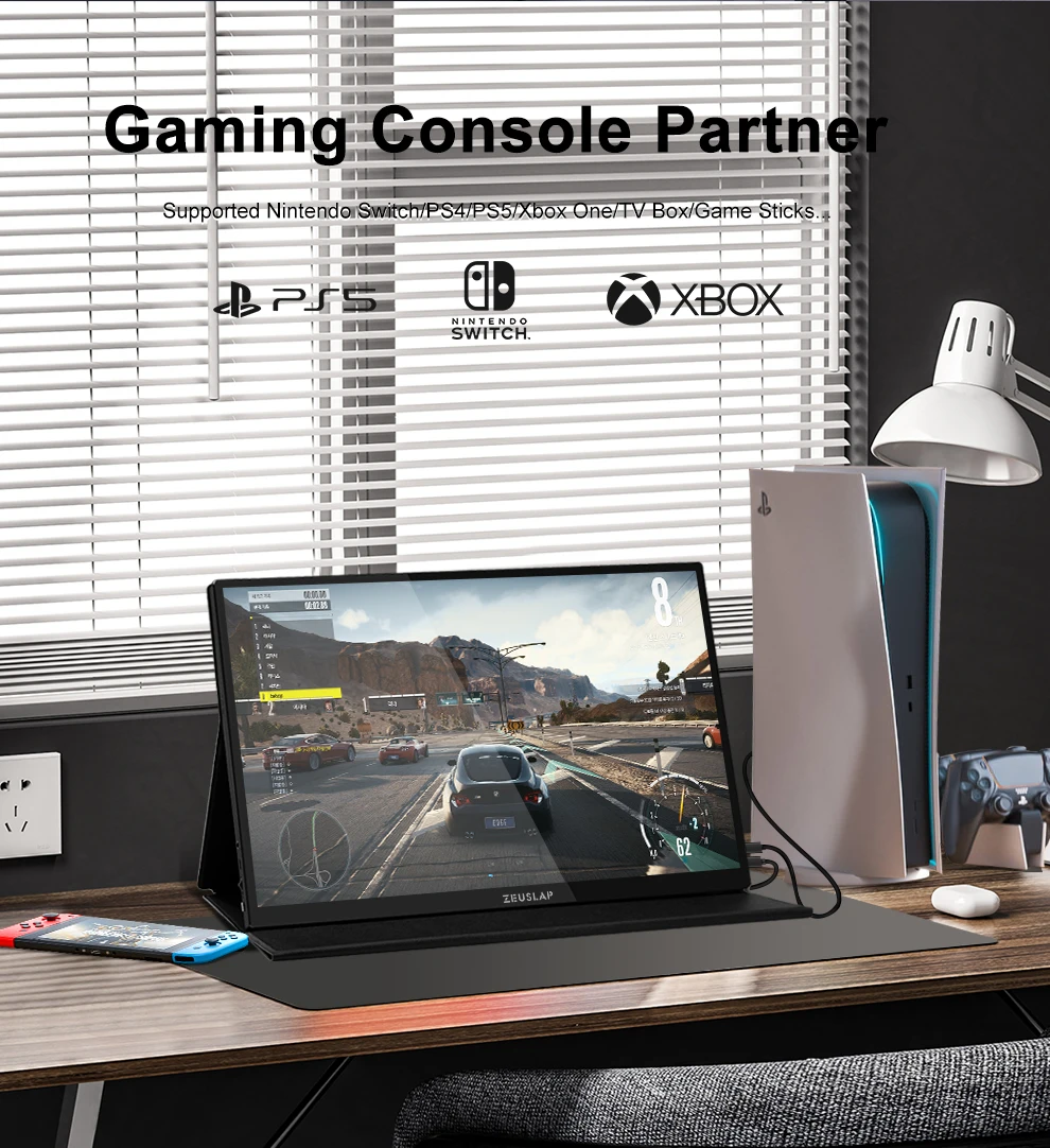 Buy ZEUSLAP P16KT Touch Screen Portable Monitor 16" 2.5K 144hz 2560* ...